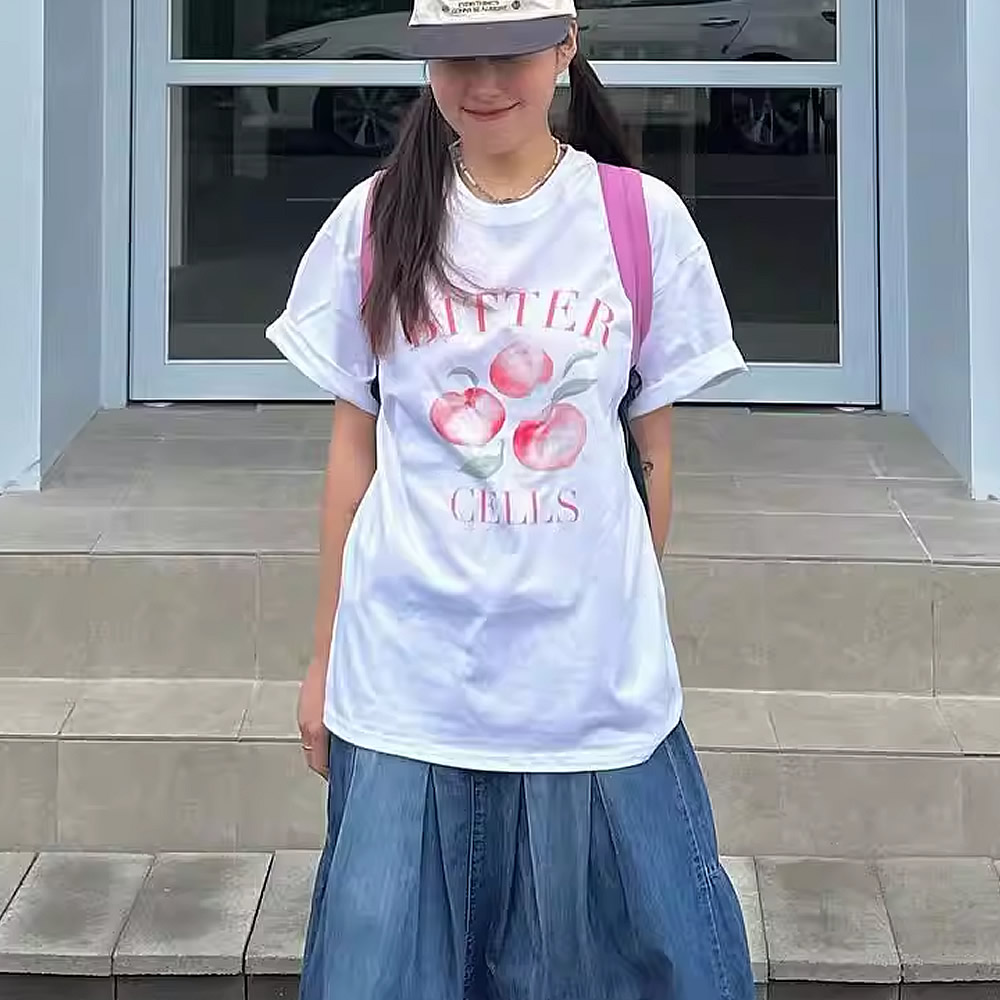 【HSTYLE】T恤 水蜜桃五分袖T恤ODD1465｜Global Online｜Global Mall 環球Online